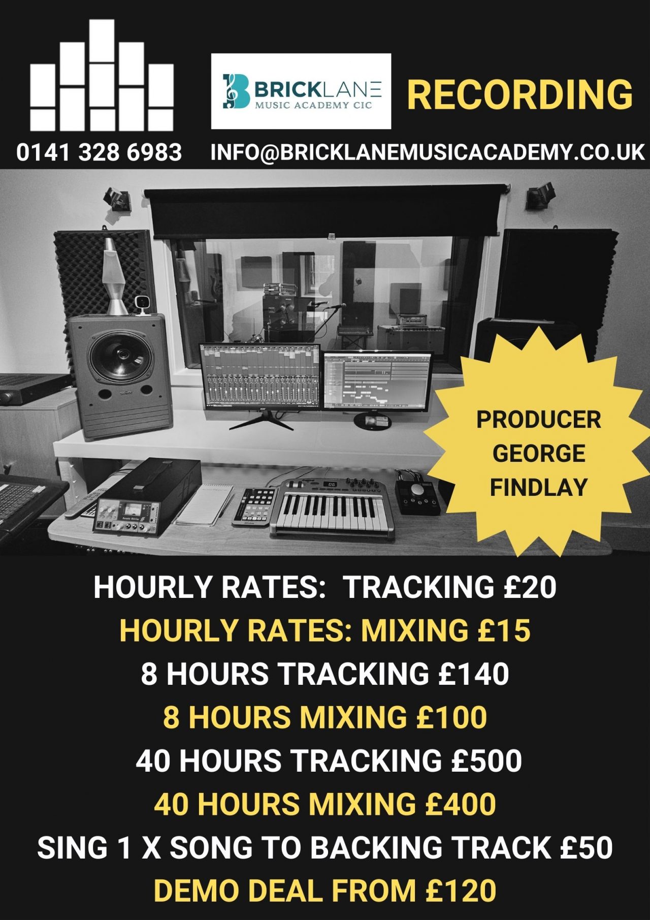 Brick Lane Recording Studios | Brick Lane Paisley